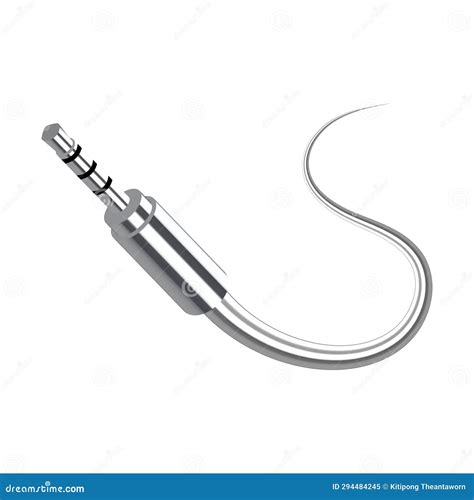 Jack Audio Input Icon Jack Plug Mic Headphone Wire Symbol Vector