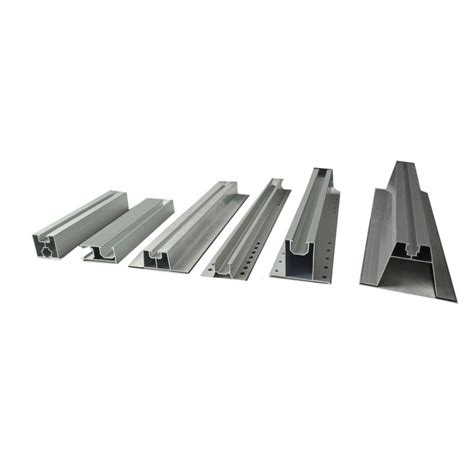 중국 알루미늄 프로파일 섹션 솔라 마운트 알루미늄 레일 공급 업체 제조 업체 공장 직접 가격 Gangtong Zheli