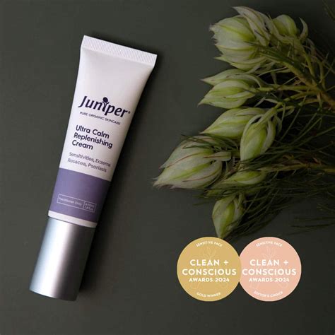 Juniper Skincare Ultra Calm Replenishing Cream Flora And Fauna Au