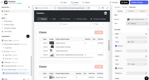 Data Table Click On Row Action Ask For Help Glide Community
