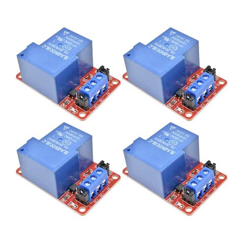 Buy PCS A V Channel Relay Module With Optocoupler Isolation High Low Level Trigger Relay