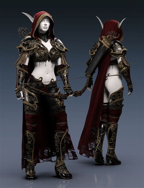 Dforce Chaosrunner Outfit Texture Add On Daz 3d