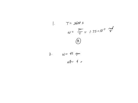 Solved Exhibit 10 1 The Figure Below Shows A Graph Of Angular Velocity