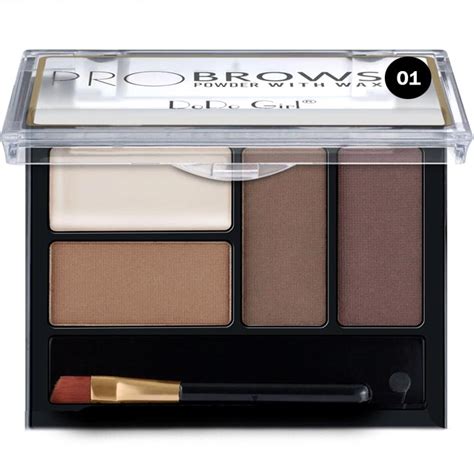 DoDo Girl, Тени для бровей Pro Brows, тон 01 - ВСЕ ДЛЯ МАНИКЮРА, ПЕДИКЮРА