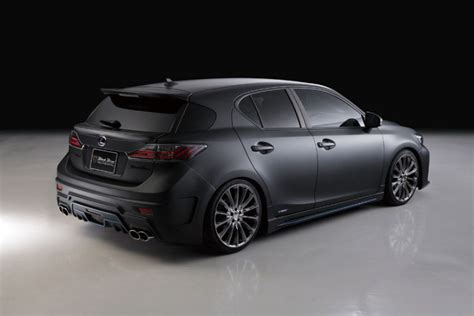 Matte Black Bison Lexus Ct 200h By Wald International Lexus Enthusiast