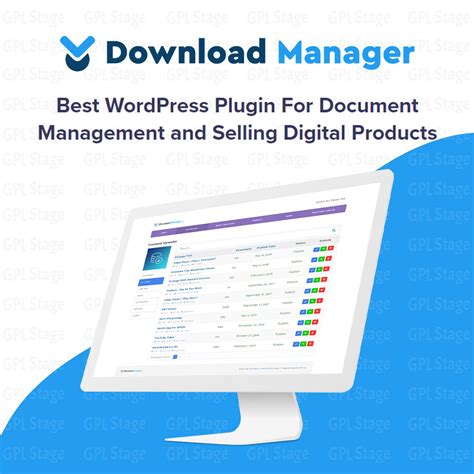 Wordpress Download Manager Pro