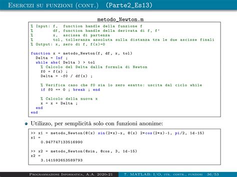 7 matlab parte 2 io cicli funzioni pdf