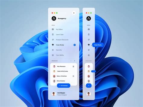 Sidebar Navigation Menu Animation By Amir Baqian For Acedesign On Dribbble Creative App