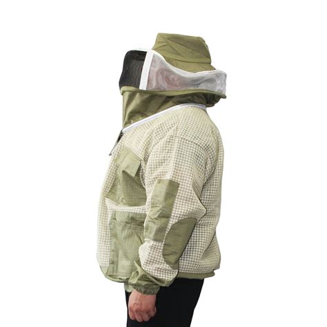 Green Ventilated Beekeeper Jacket Bhive Beekeeping Supplies