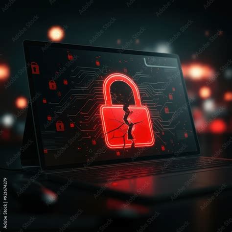 Hacker Attack Security Breach System Hacked Internet Cyber Attack