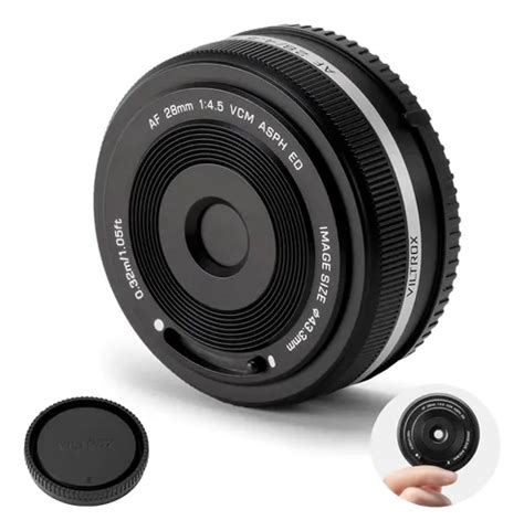 Lente Viltrox 28mm F4 5 Full Frame Para Câmeras Sony E Mount Parcelamento Sem Juros