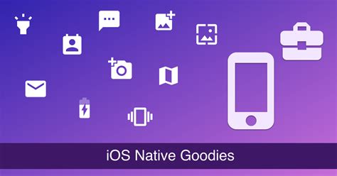 Native Goodies For Ios 기능 통합 Unity Asset Store