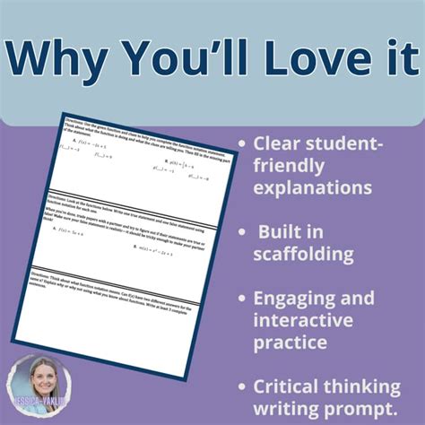 Evaluating Function Notation Notes And Practice Worksheet Graph Fx Algebra 1