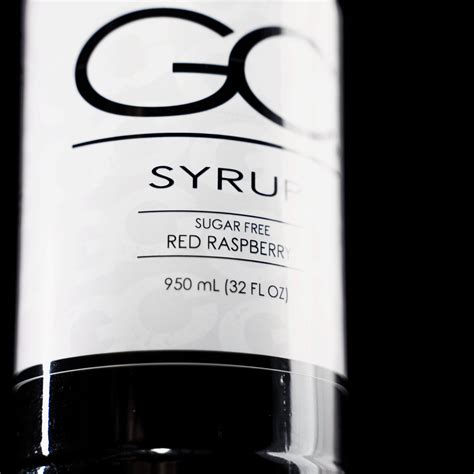 Gravity Coffee Sugar Free Red Raspberry Syrup 950ml