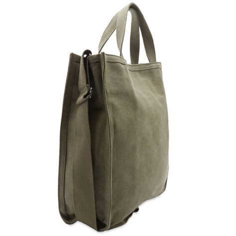 Apc Recuperation Heavy Canvas Tote Bag Khaki End Au