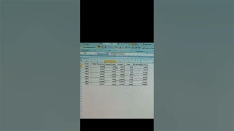 Entry Data Excel Youtube