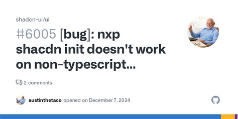 [bug] nxp shacdn init doesn t work on non typescript project · issue