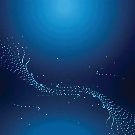 Abstract Gradient Wave Of Particles Big Data Digital Background