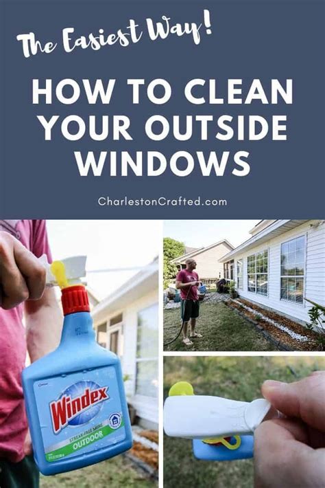 How To Clean Outdoor Windows How To Clean Exterior Windows Cleaning