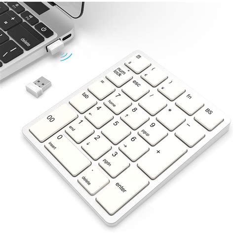 Jomaa Wireless Numeric Keyboard Numeric Keyboard Numeric Keyboard 26 Key Portable 2 4 GHz