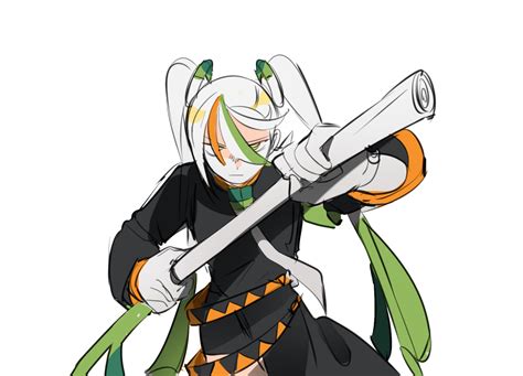 Hatsune Miku And Fighting Miku Pokemon And 3 More Drawn By