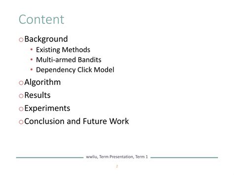 personalized list recommendation based on multi armed bandit algorithms