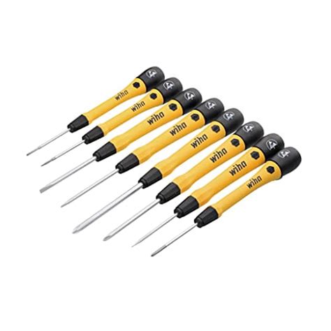 8 Piece Esd Screwdriver Set In Pouch