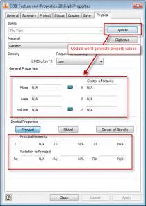 Inventor Coil Feature Can Cause Ipropertiesphysical Tab To Not Update
