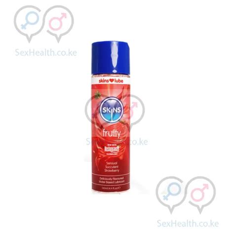 Skins Sex Water Based Lubricant Strawberry Flavor 250mls Epharmacy