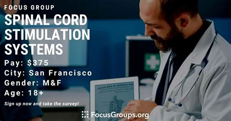 Focus Group For Mri Technologists On Spinal Cord Stimulation Systems In