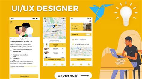 design attractive mobile ui ux design by professorumair fiverr