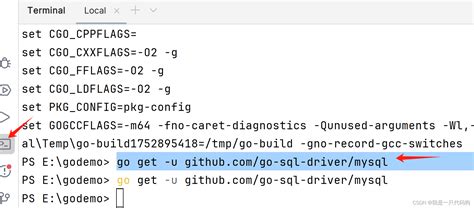 Go 安装mysql驱动go语言下载mysql包 Csdn博客 Go 安装mysql驱动go语言下载mysql包 Csdn博客