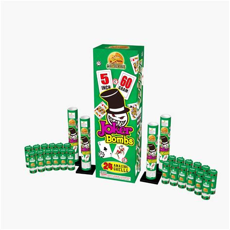 Joker Bombs 5 24 Shells Freedom First Fireworks