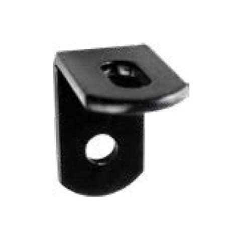 Tubular Bracket Angle Black Teamworkfencing