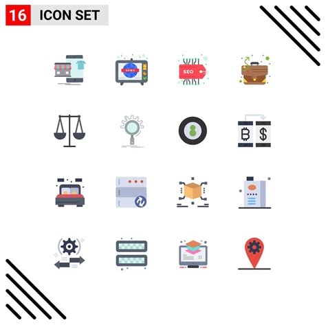 16 Universal Flat Colors Set For Web And Mobile Applications Business Case World Wide Tactics