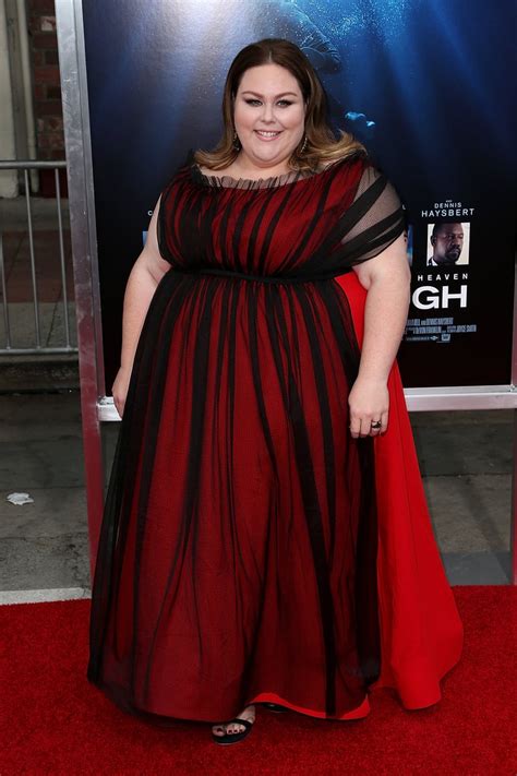 Chrissy Metz Red Dress Black Heels At Breakthrough Premiere Ps Uk Fashion