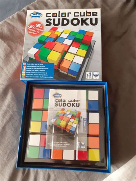Sudoku Color Cube Thinkfun Beebs By Kiabi
