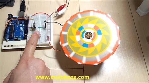 Arduino Starter Kit Motolized Pinwheel 02 YouTube