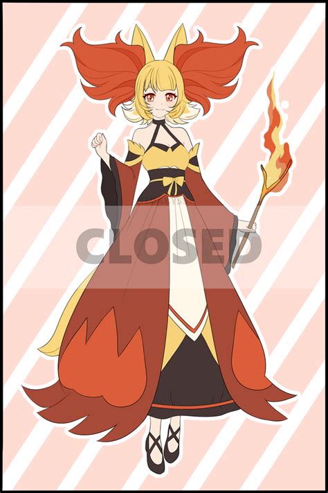 [closed] Delphox 0655 By Neoabyss On Deviantart