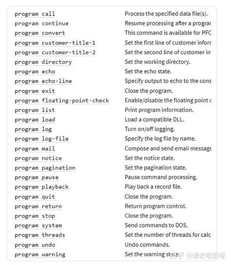pfc5 0与pfc6 0的命令的区别 知乎