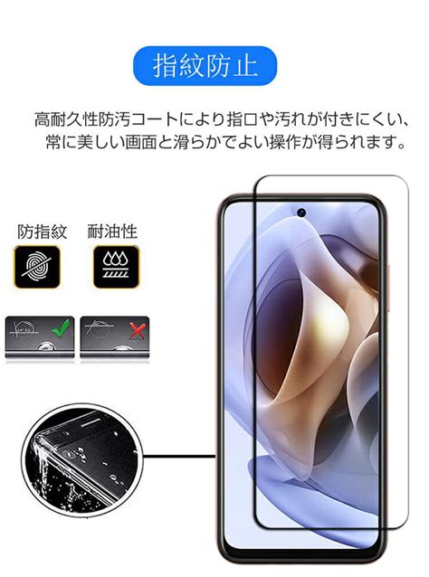 【楽天市場】送料無料 Motorola Moto G32 モトローラ Android マートフォン ガラスフィルム 強化ガラス 液晶保護 Hd Tempered Film ガラスフィルム 保護