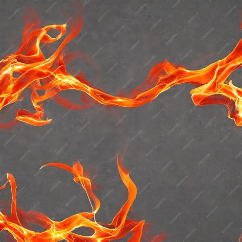 Premium Photo Fire Flames Burning Red Hot Sparks Realistic Absai
