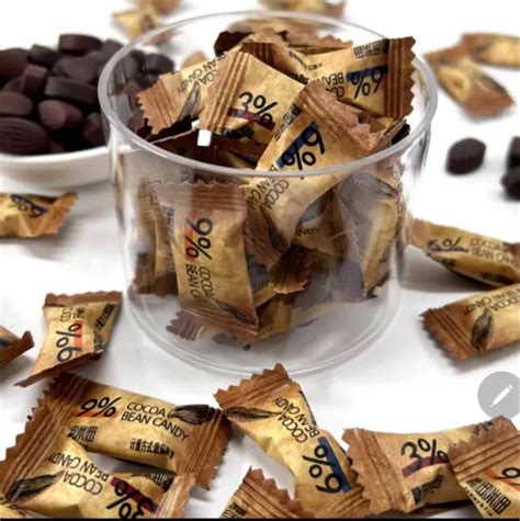 ลูกอมโกโก้ 100เม็ด Cocoa Bean Candy โกโก้อัดเม็ด อร่อยเข้มเต็มรสโกโก้ Th