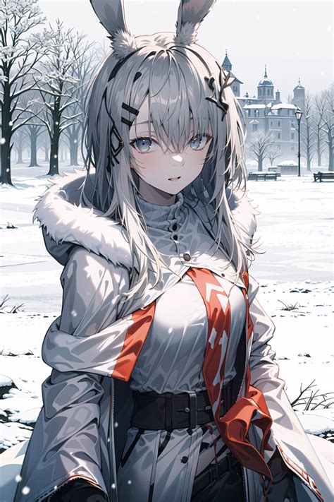 Ai绘画｜明日方舟 雪中的霜星 游戏 Taptap