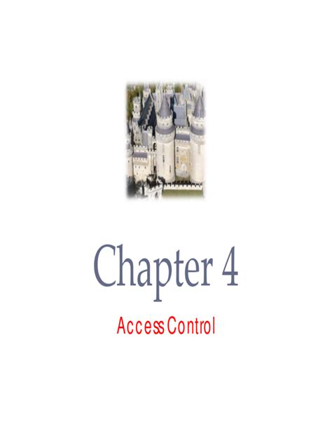 04 accesscontrol pdf computer access control computer security
