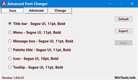 Classic Color Panel Buttontext