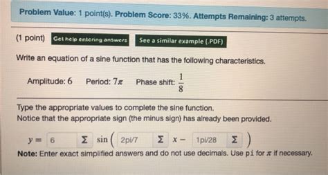Solved Problem Value 1 Point S Problem Score 33