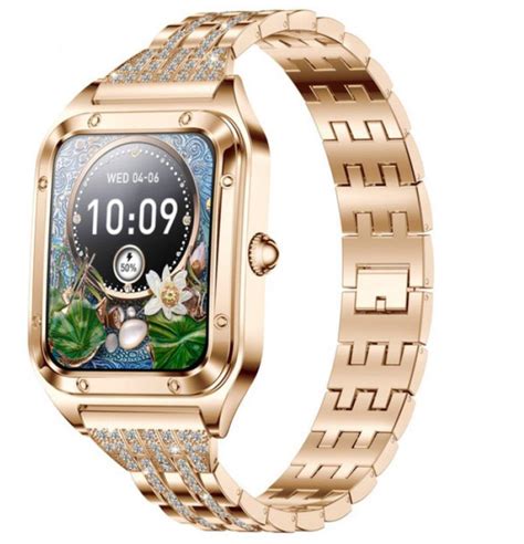 ᐉ Смарт жіночий годинник Золотистий • Краща ціна в Києві Україні • Купити в Епіцентр