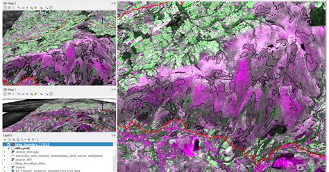 QGIS Semi Integrated D Views