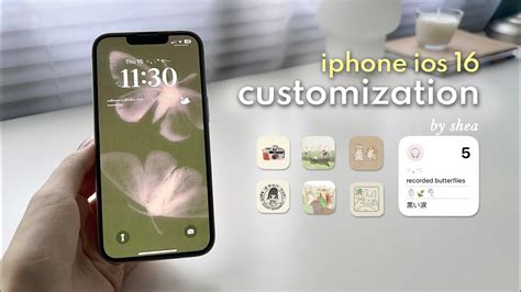 Customise My Iphone 14 💌 Aesthetic Setup And Cute Accessories ˖ ꒰ Widgets Custom Icons ꒱ Youtube